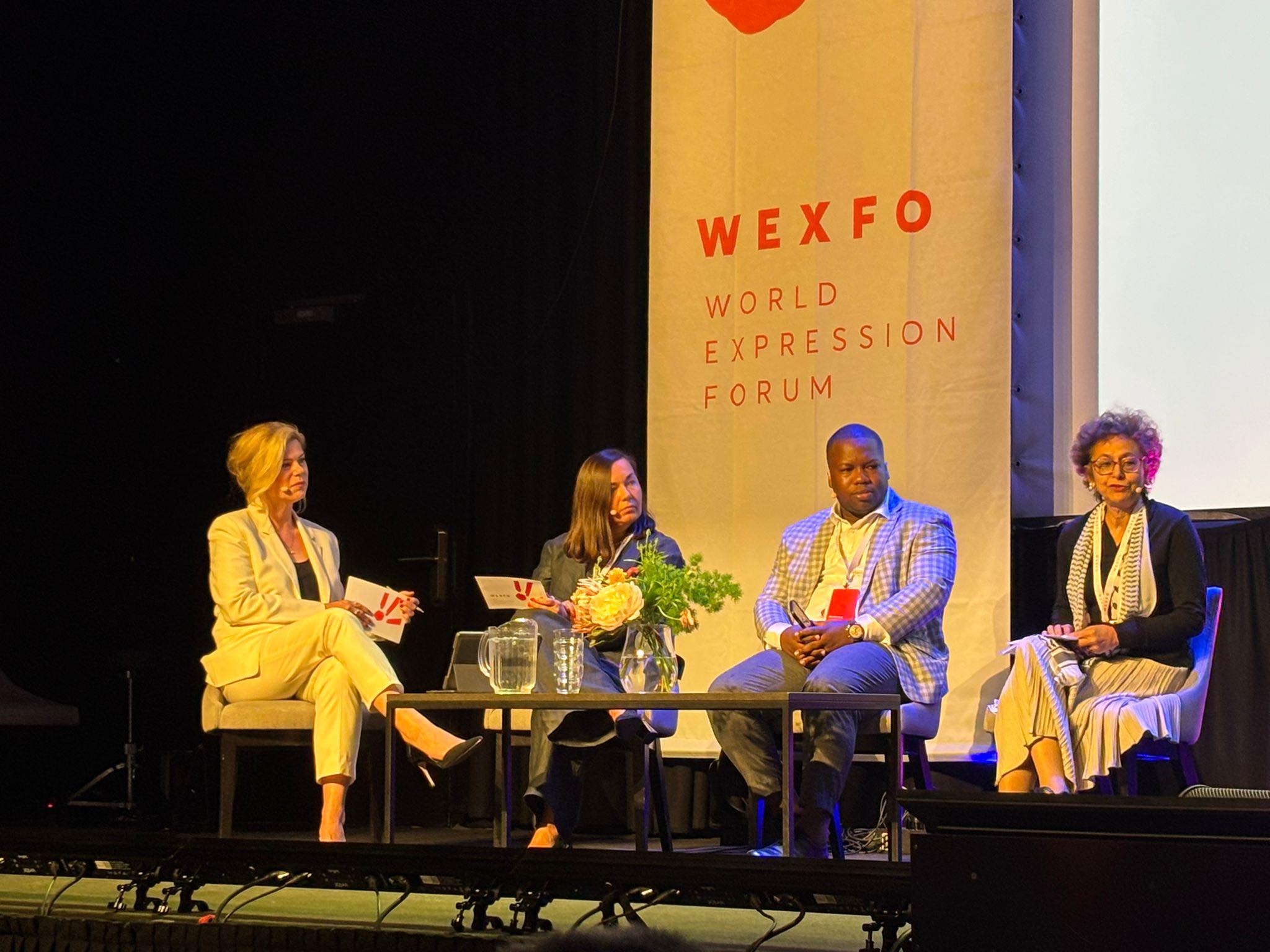 «Freedom of speech is not a theory, but a daily struggle for survival», — from Oksana Brovko’s ...